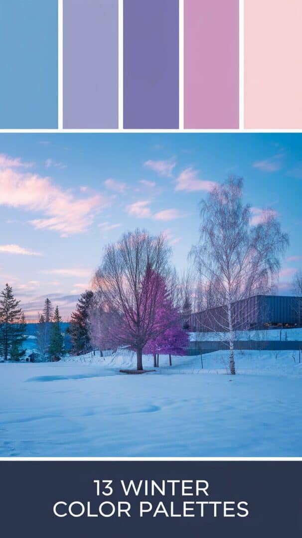 13 Winter Color Palettes For Seasonal Artwork · Artsy Fartsy Life