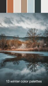 13 Winter Color Palettes For Seasonal Artwork · Artsy Fartsy Life