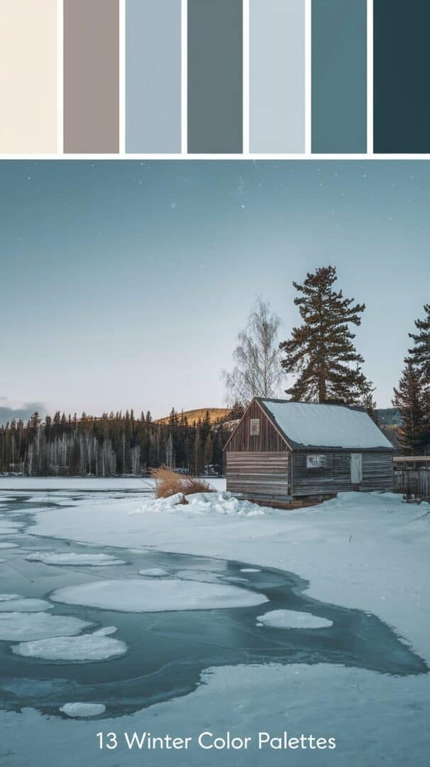 13 Winter Color Palettes For Seasonal Artwork · Artsy Fartsy Life