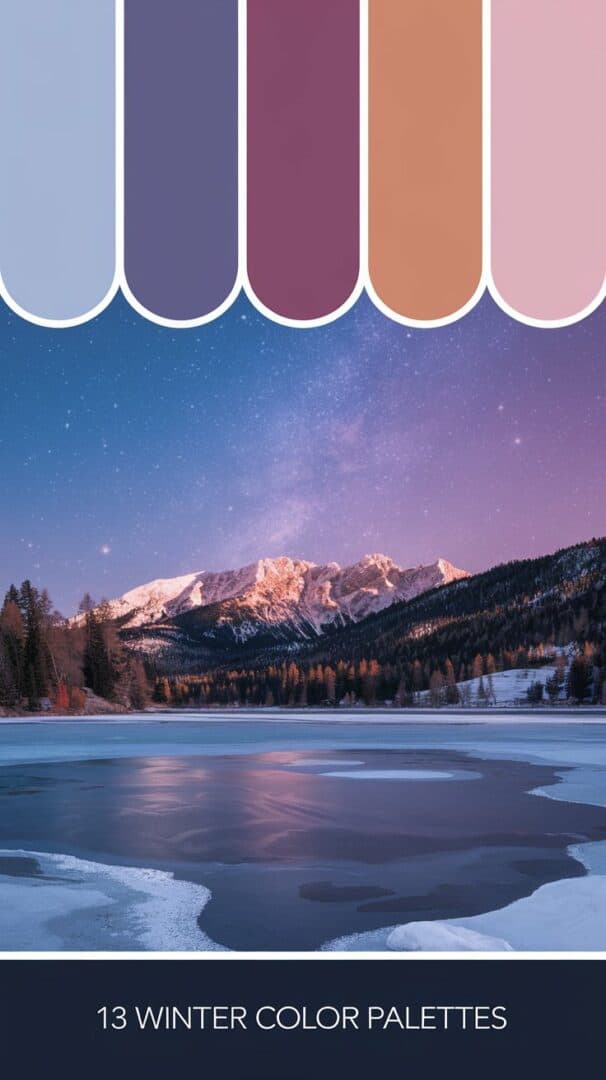 13 Winter Color Palettes For Seasonal Artwork · Artsy Fartsy Life