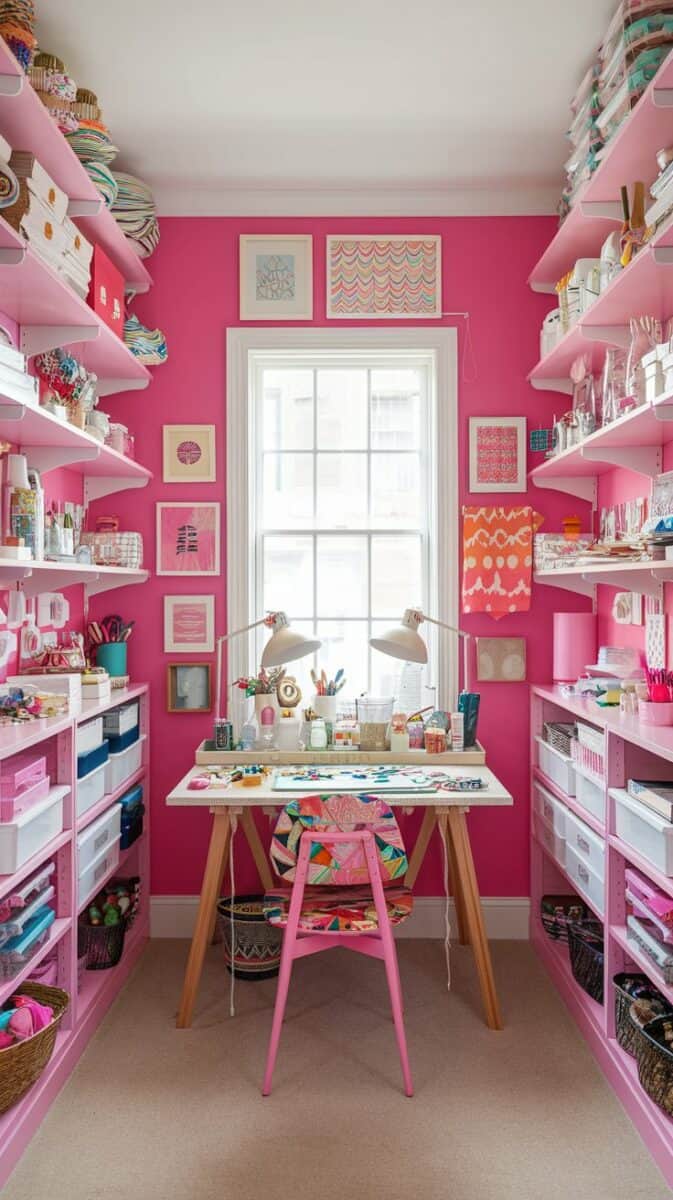 23 Small Craft Room Ideas Aesthetic · Artsy Fartsy Life