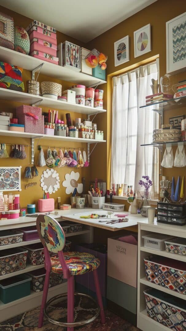 23 Small Craft Room Ideas Aesthetic · Artsy Fartsy Life