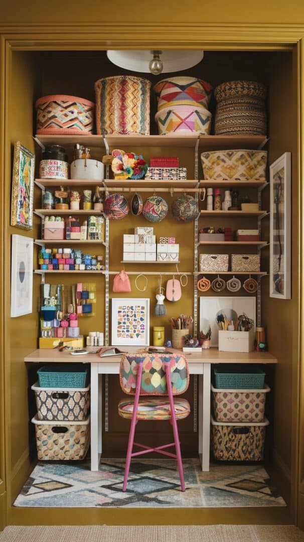 23 Small Craft Room Ideas Aesthetic · Artsy Fartsy Life