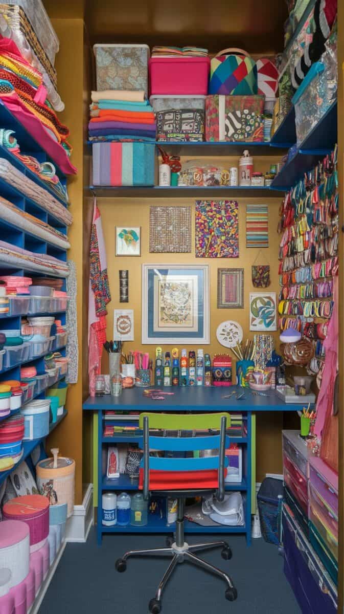 23 Small Craft Room Ideas Aesthetic · Artsy Fartsy Life