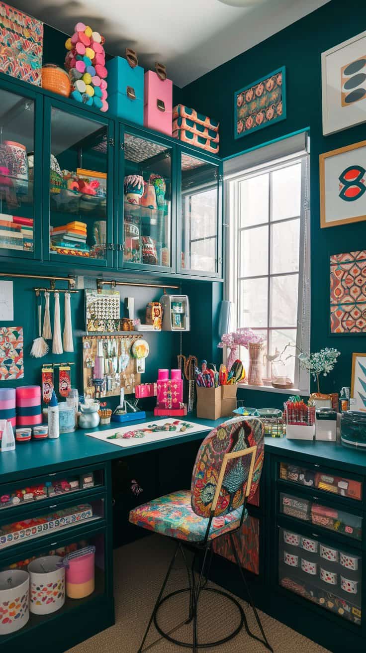 23 Small Craft Room Ideas Aesthetic · Artsy Fartsy Life