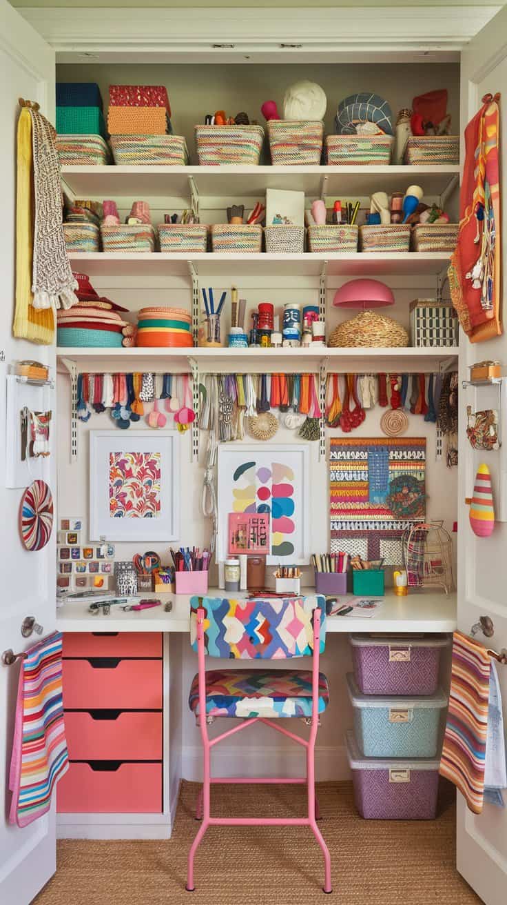 23 Small Craft Room Ideas Aesthetic · Artsy Fartsy Life