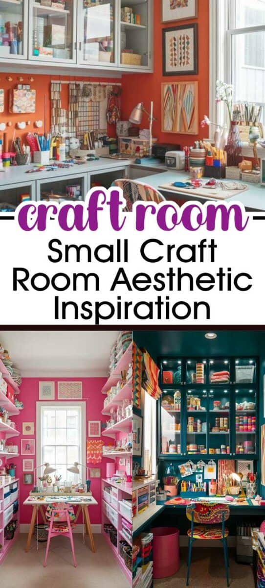 23 Small Craft Room Ideas Aesthetic · Artsy Fartsy Life