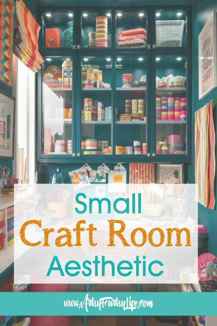 23 Small Craft Room Ideas Aesthetic · Artsy Fartsy Life
