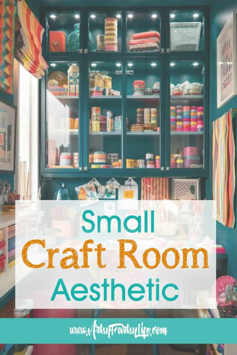 23 Small Craft Room Ideas Aesthetic · Artsy Fartsy Life