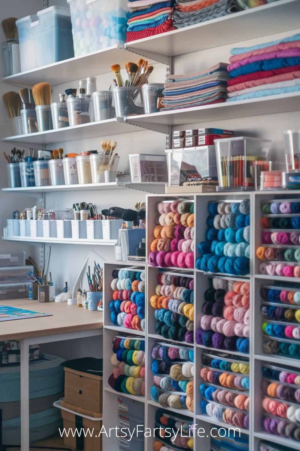 16 Ikea Craft Room Aesthetic and Inspiration · Artsy Fartsy Life
