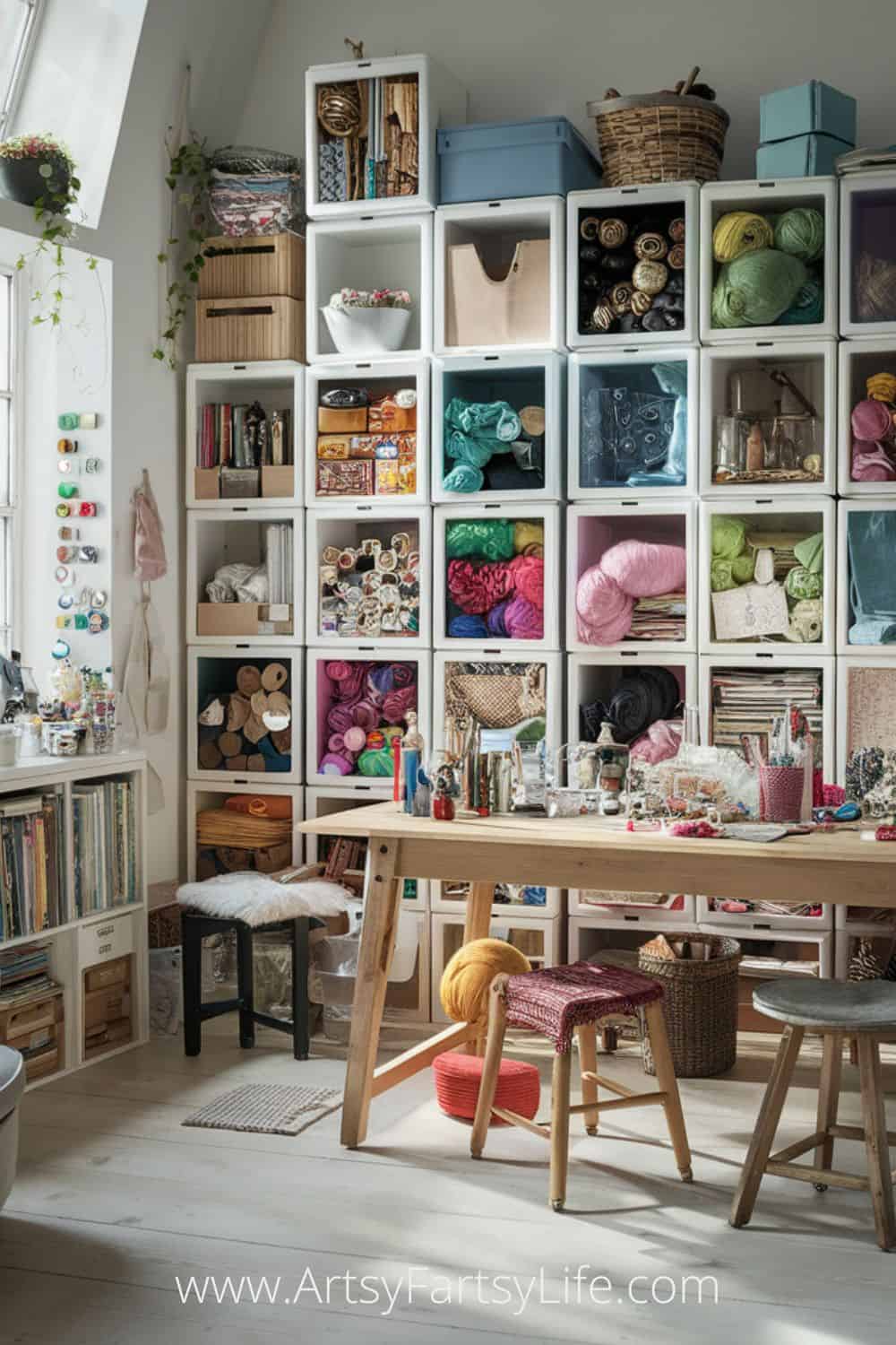 16 Ikea Craft Room Aesthetic and Inspiration · Artsy Fartsy Life