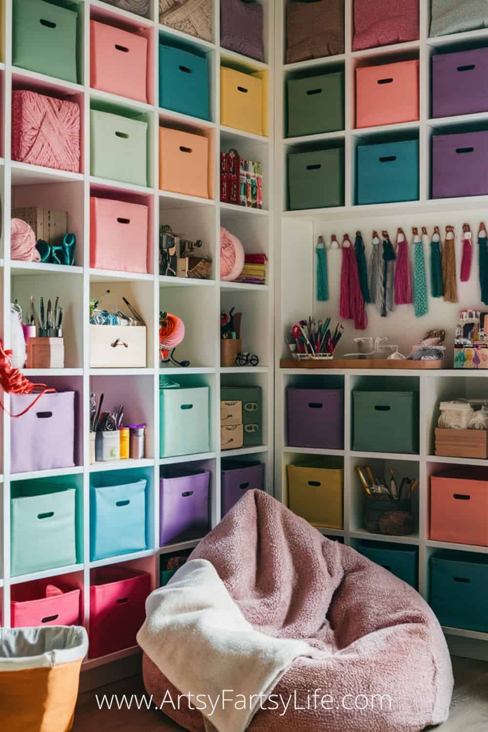 16 Ikea Craft Room Aesthetic and Inspiration · Artsy Fartsy Life