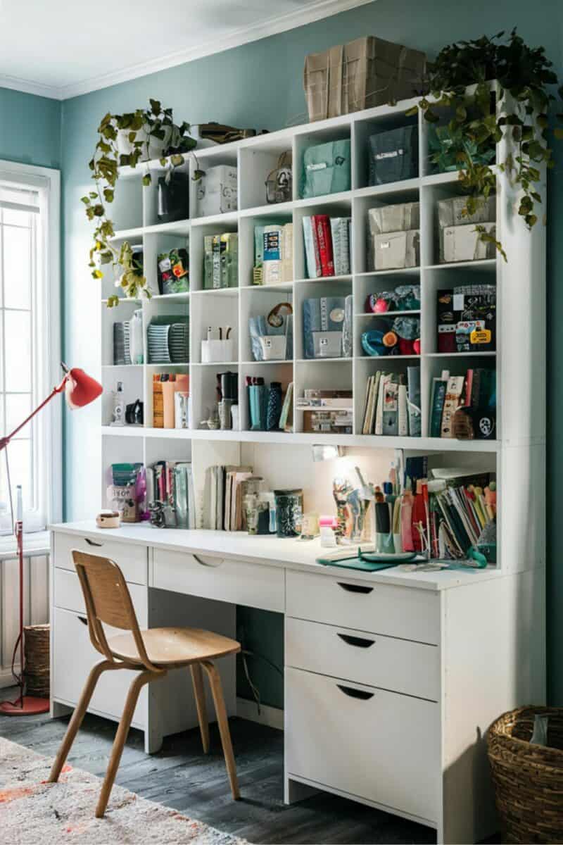 16 Ikea Craft Room Aesthetic and Inspiration · Artsy Fartsy Life