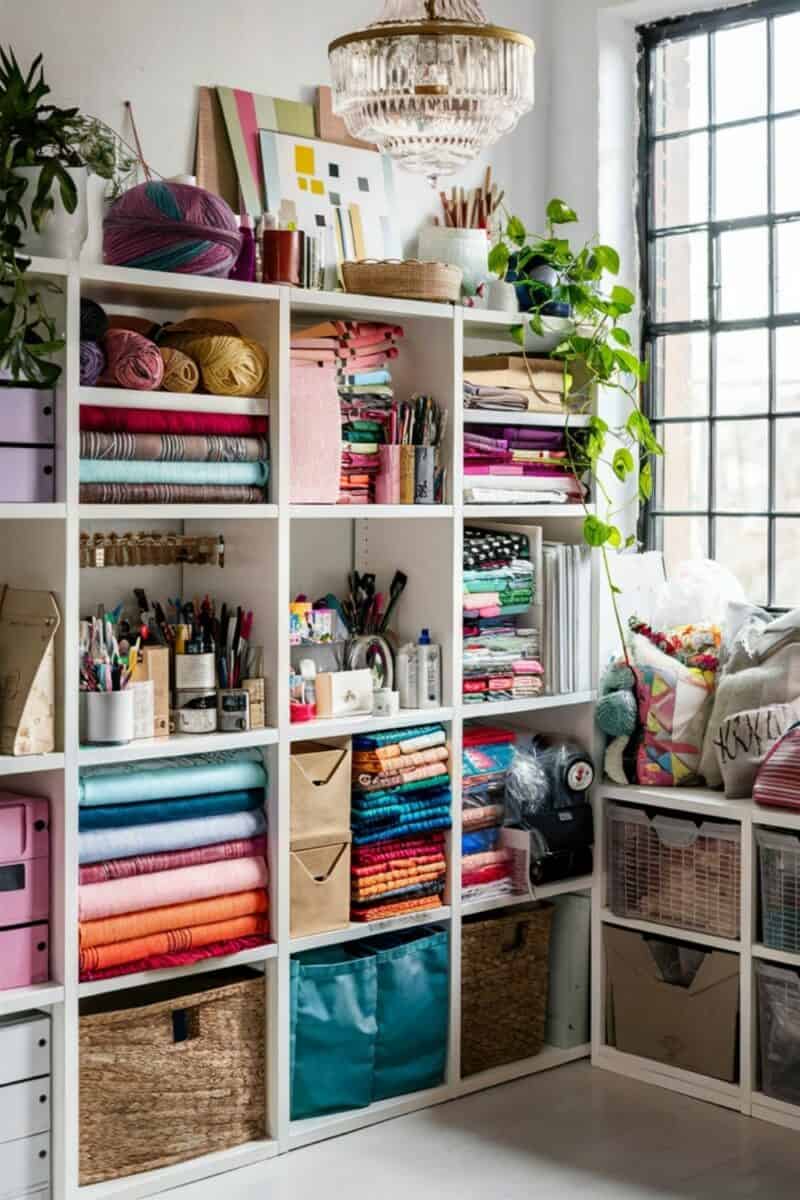 16 Ikea Craft Room Aesthetic and Inspiration · Artsy Fartsy Life