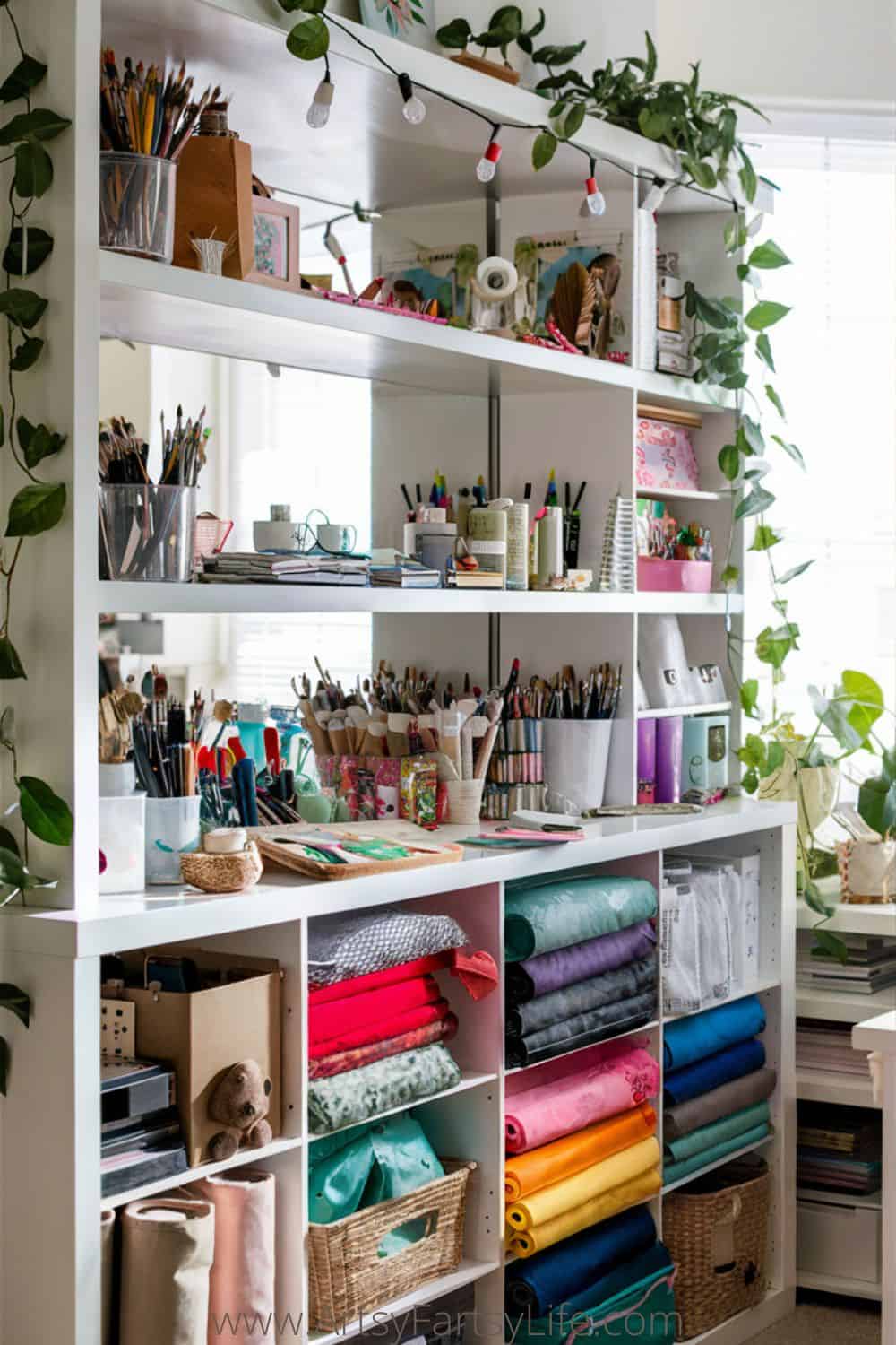 16 Ikea Craft Room Aesthetic and Inspiration · Artsy Fartsy Life