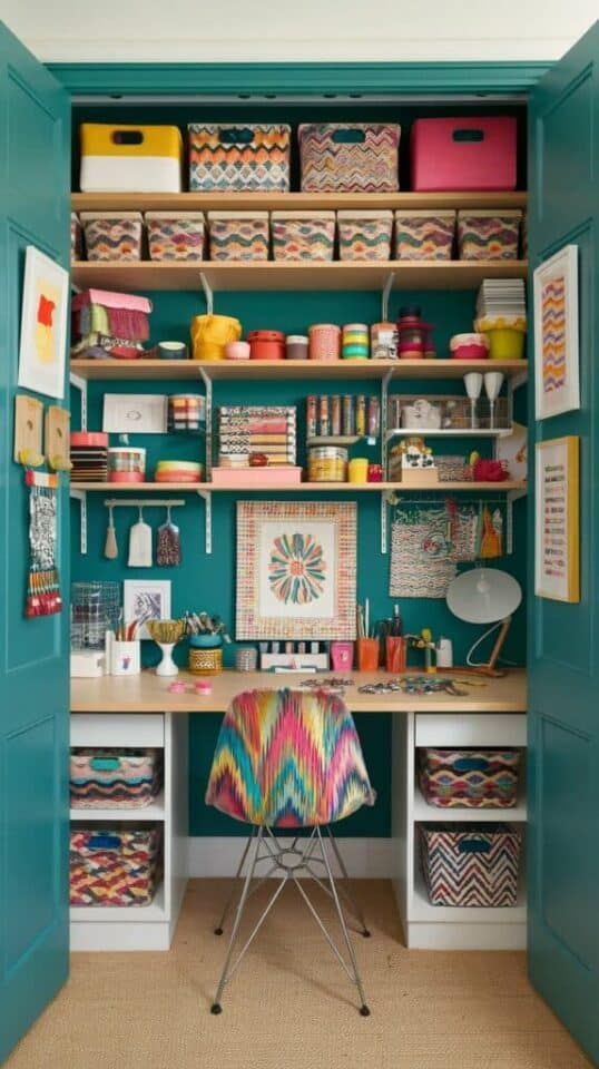 23 Small Craft Room Ideas Aesthetic · Artsy Fartsy Life