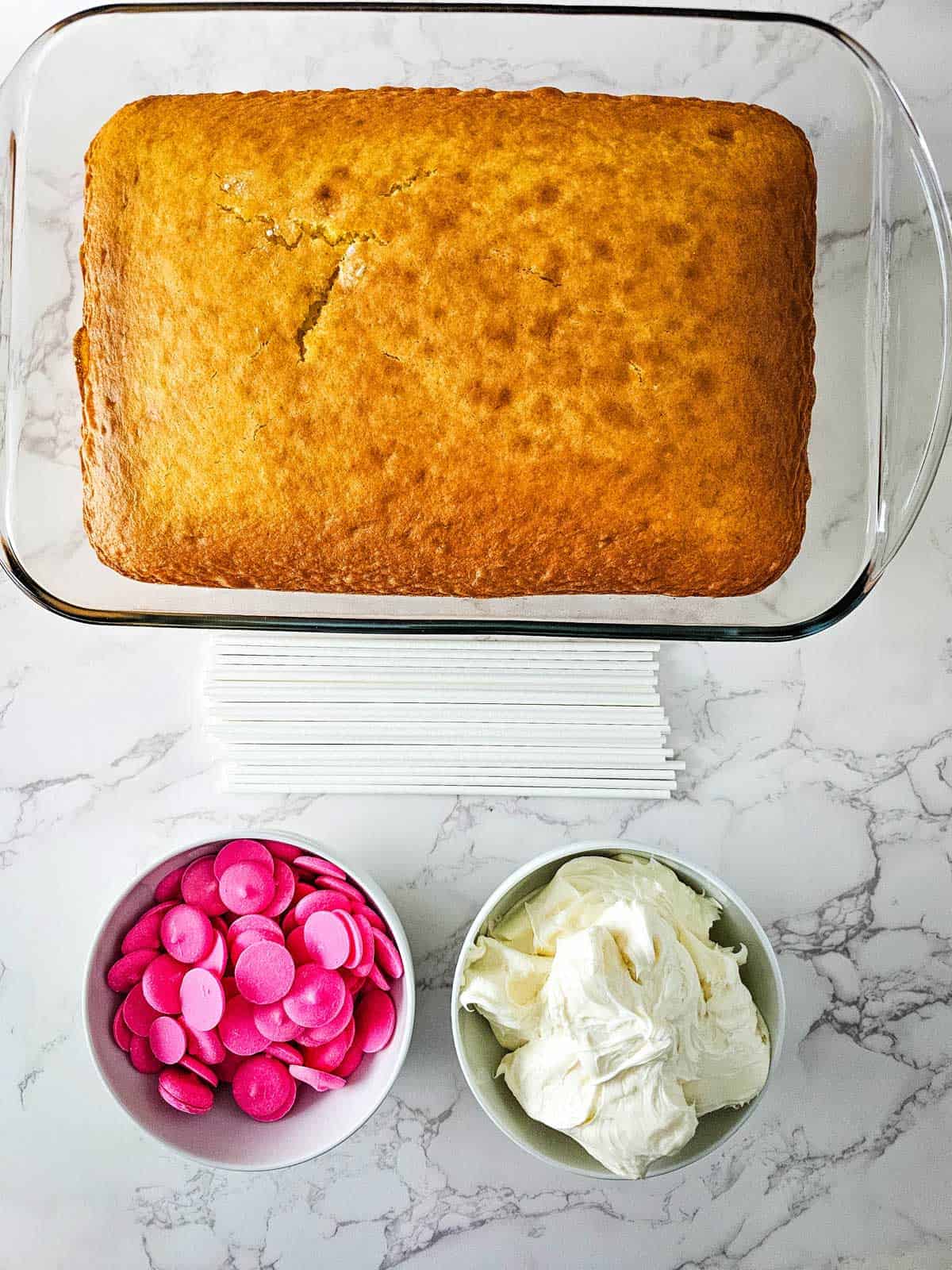 Super Simple Pink Cake Pops! Starbucks Dupe · Artsy Fartsy Life