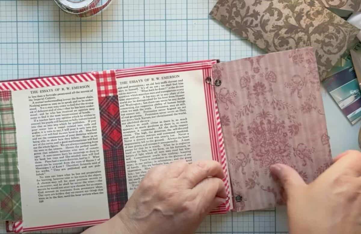 How To Make Flip Out Pages In An Altered Book · Artsy Fartsy Life