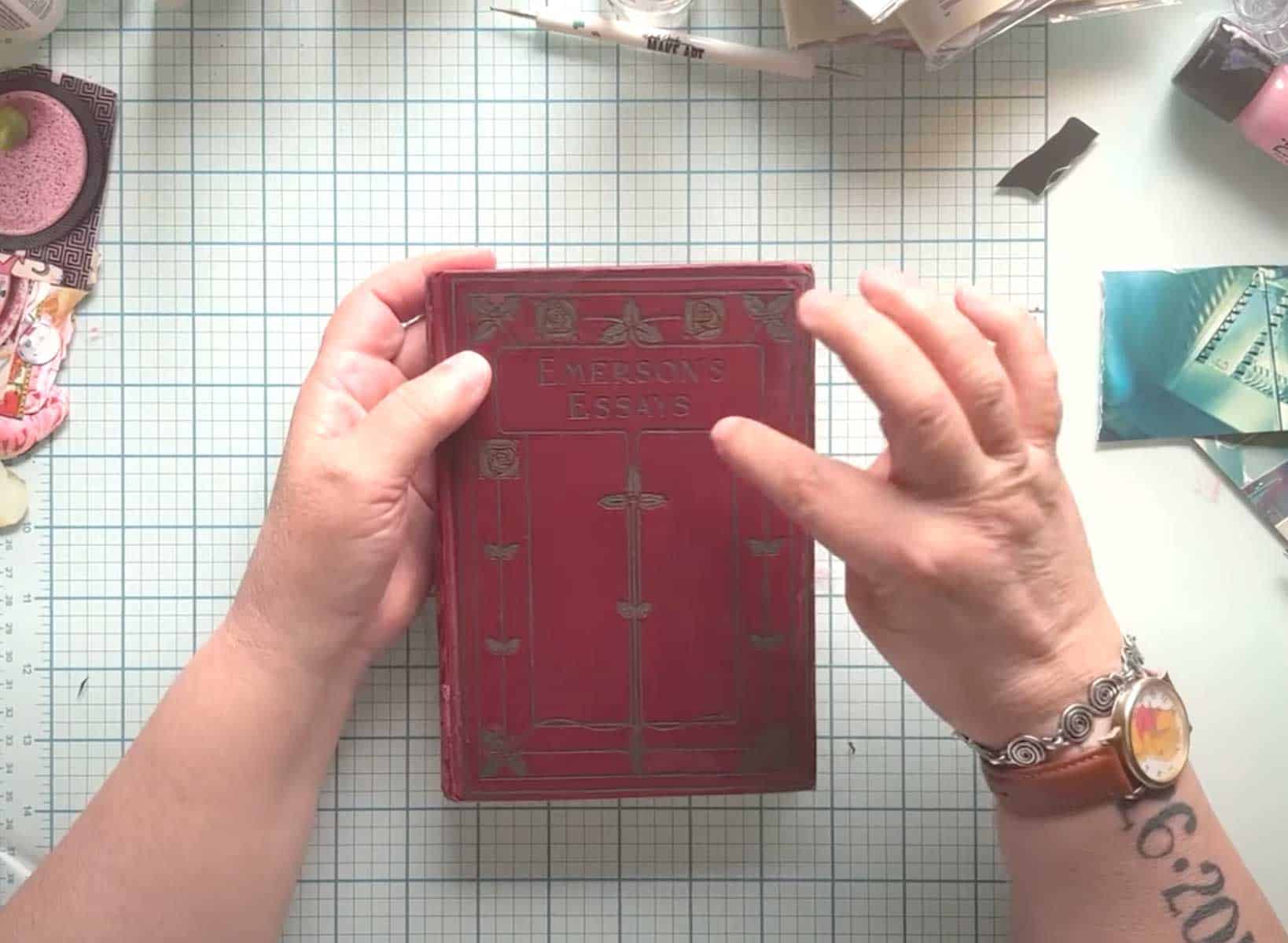 Altered Books 101 - Starting An Altered Book Tutorial · Artsy Fartsy Life
