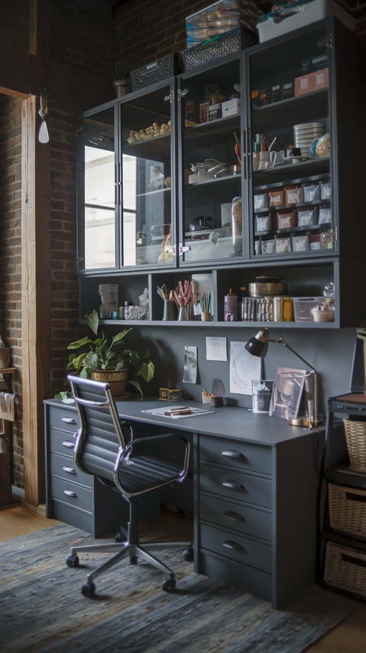 27 Craft Room Ideas Aesthetic For Your Dark Heart · Artsy Fartsy Life