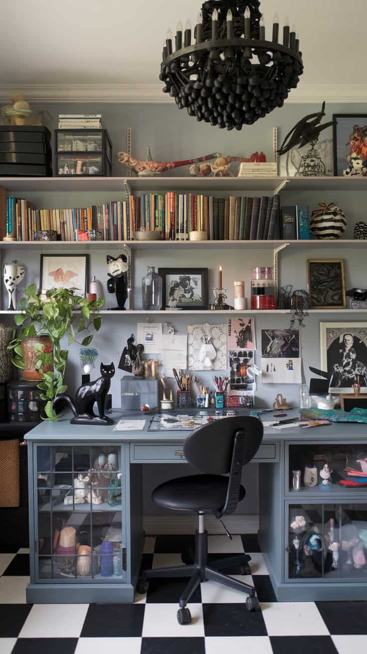 27 Craft Room Ideas Aesthetic For Your Dark Heart · Artsy Fartsy Life