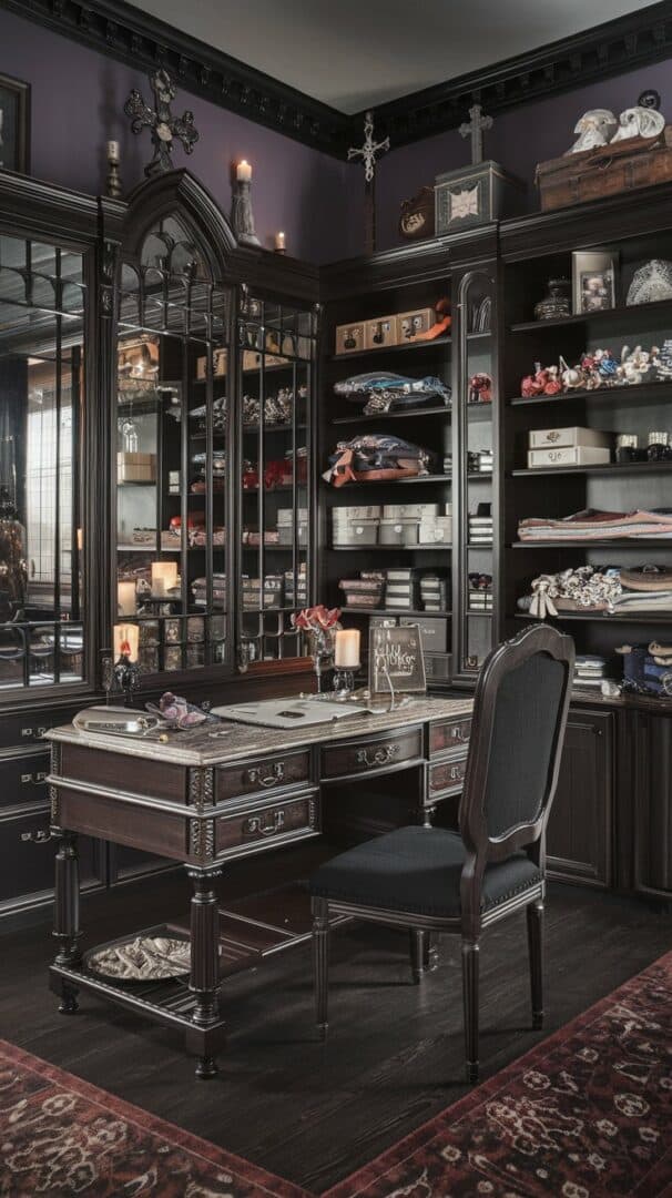 27 Craft Room Ideas Aesthetic For Your Dark Heart · Artsy Fartsy Life