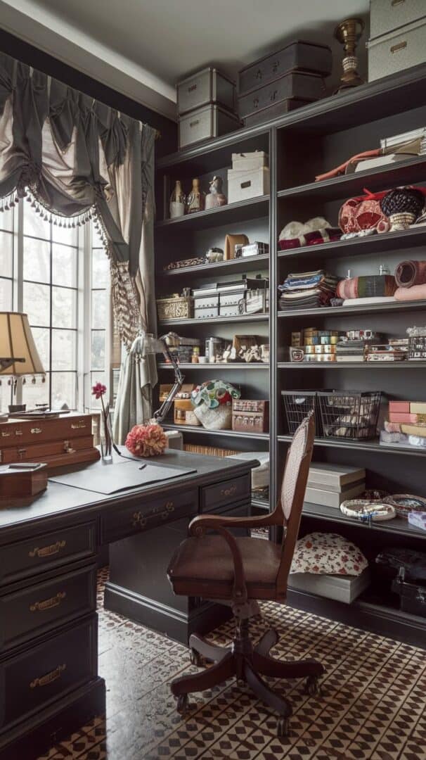 27 Craft Room Ideas Aesthetic For Your Dark Heart · Artsy Fartsy Life