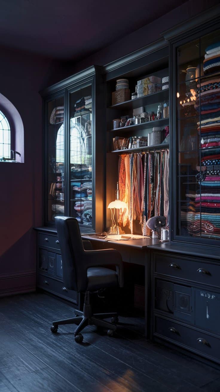 27 Craft Room Ideas Aesthetic For Your Dark Heart · Artsy Fartsy Life