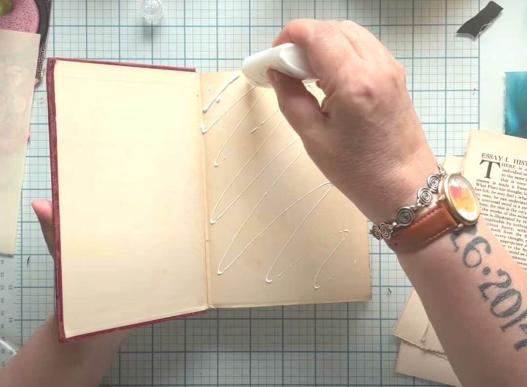 Altered Books 101 - Starting An Altered Book Tutorial · Artsy Fartsy Life