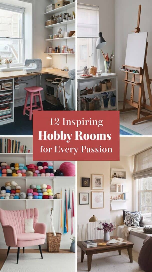 12 Inspiring Hobby Rooms for Every Passion · Artsy Fartsy Life