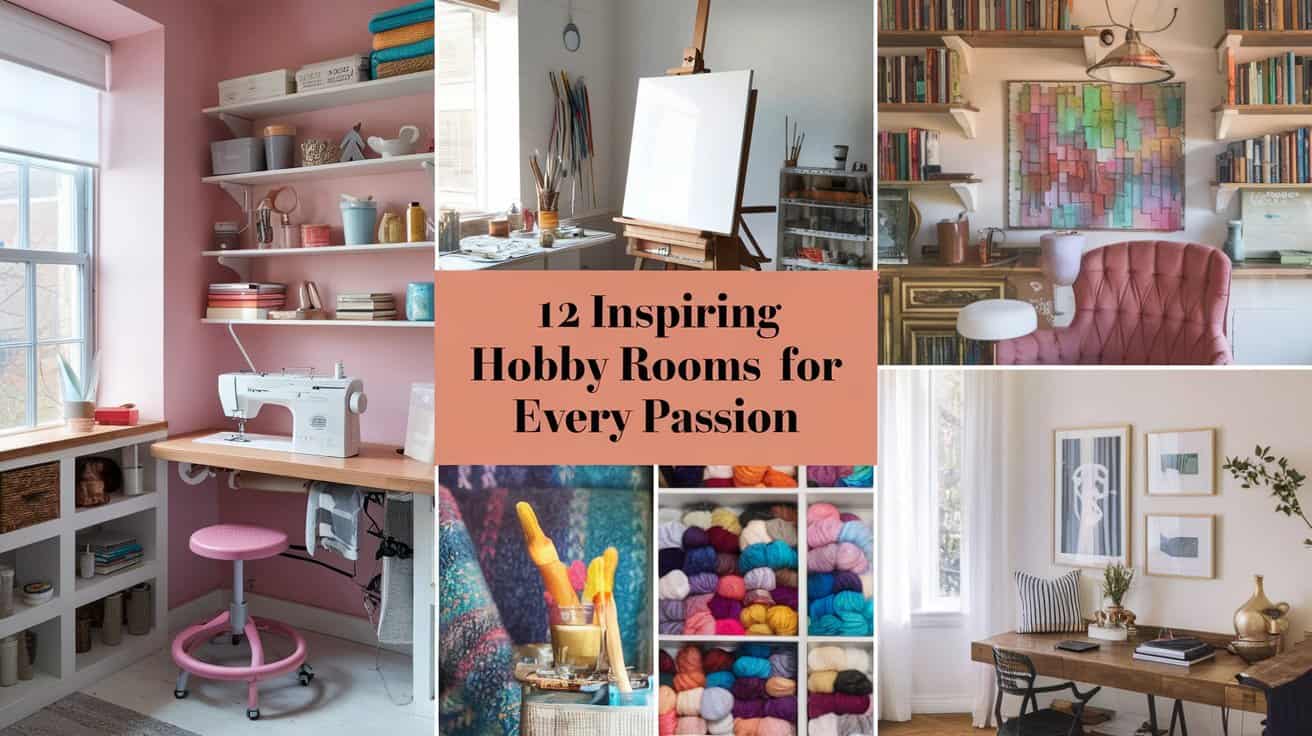12 Inspiring Hobby Rooms for Every Passion · Artsy Fartsy Life