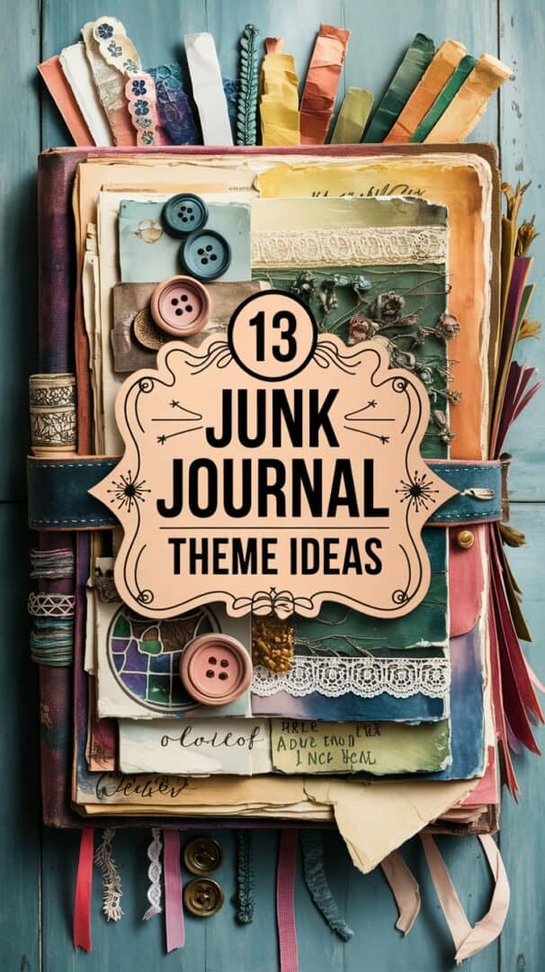 13 Junk Journal Theme Ideas · Artsy Fartsy Life