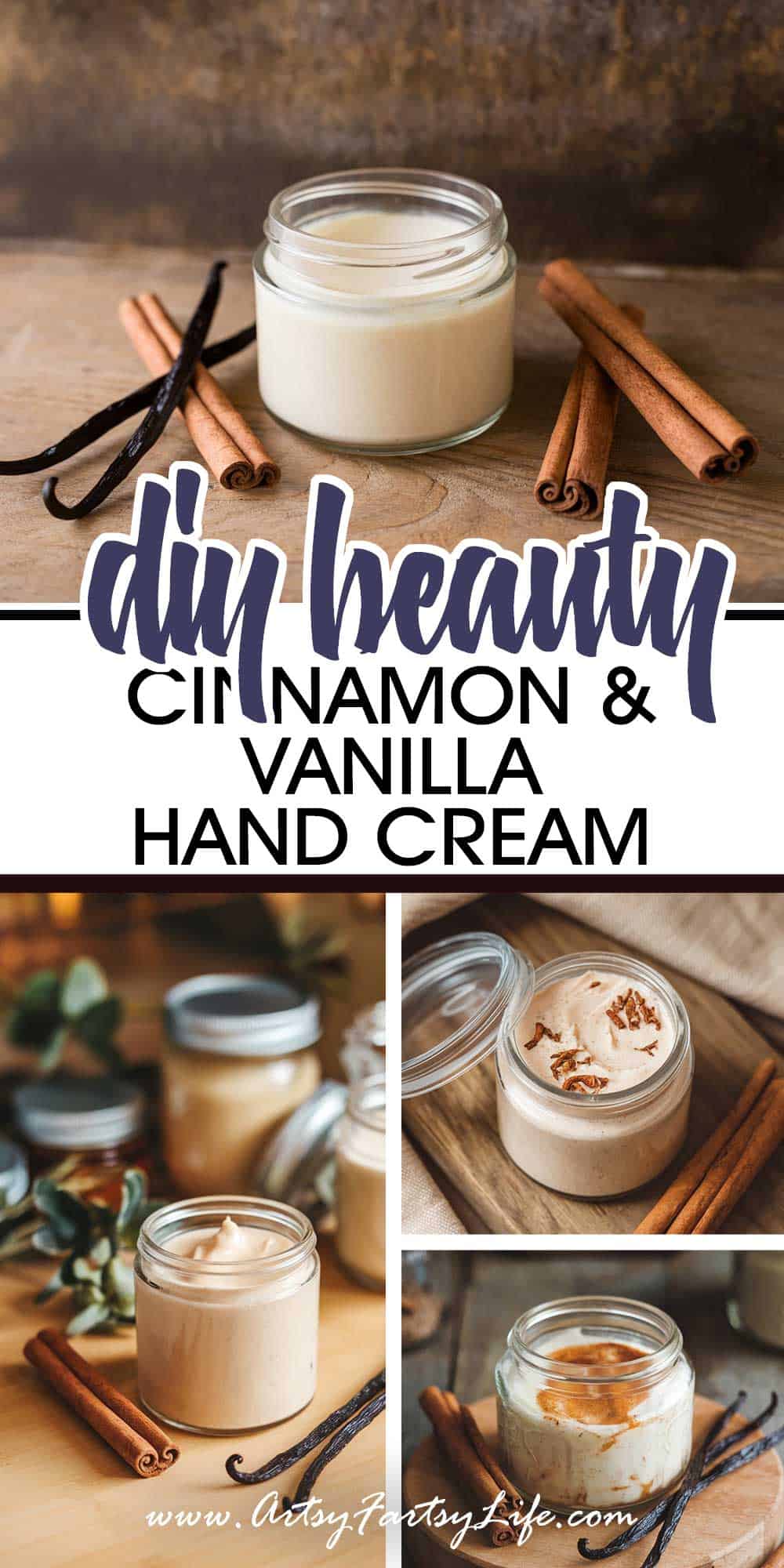DIY Cinnamon and Vanilla Hand Cream: A Luxurious Treat for Winter Skin ...