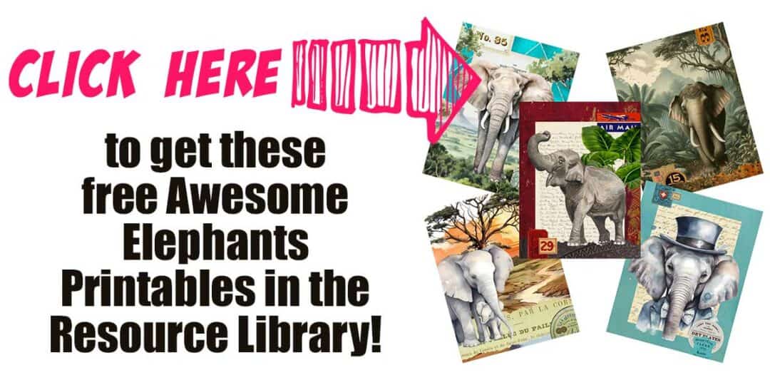 5 Awesome Elephants Journal Pages · Artsy Fartsy Life