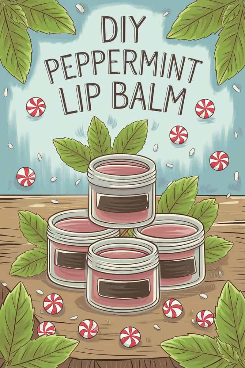 Homemade Peppermint Lip Balm Recipe: Nourish Your Lips Naturally ...