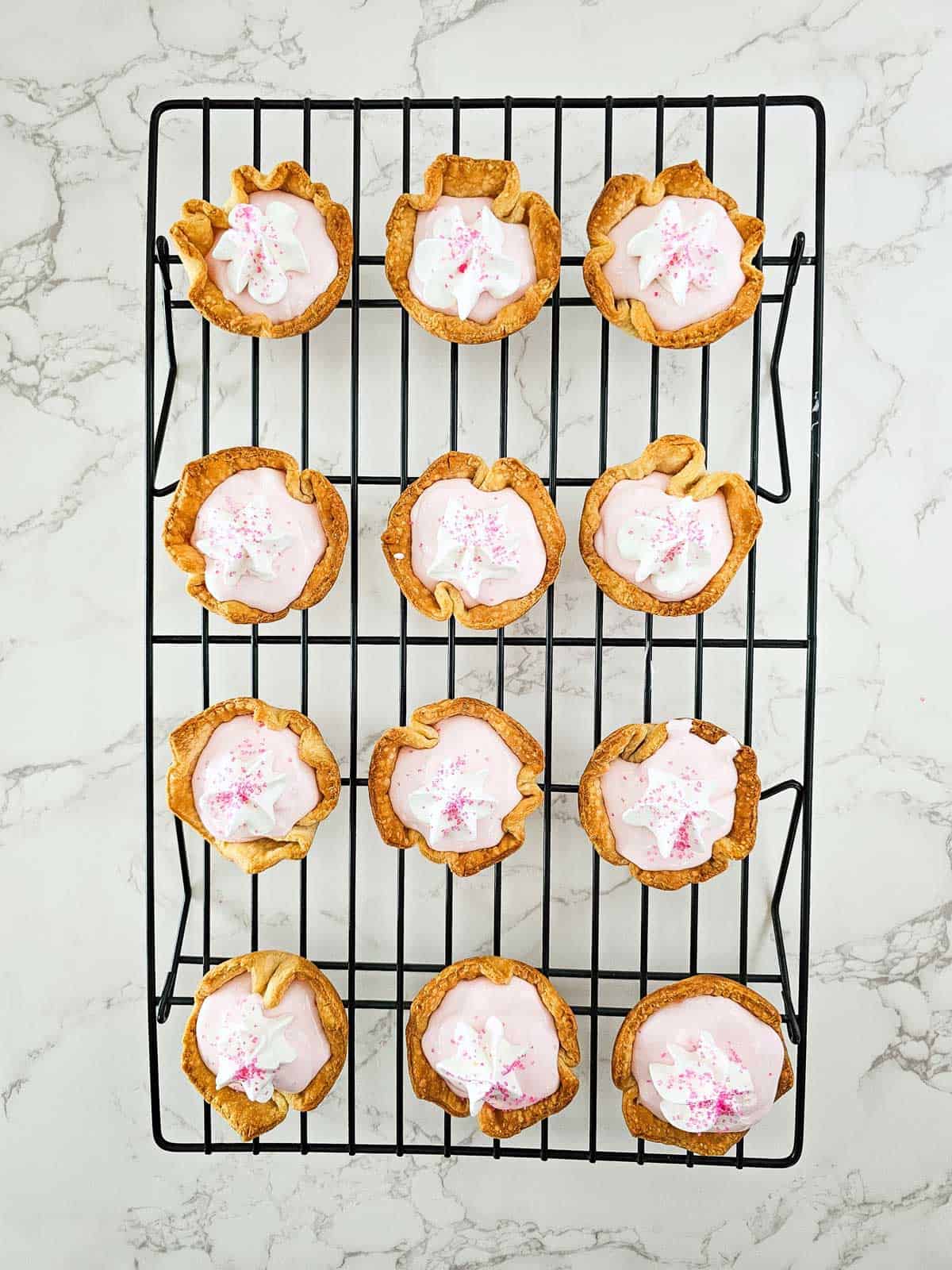 Pink Lemonade Tarts - A Sweet and Tangy Treat · Artsy Fartsy Life