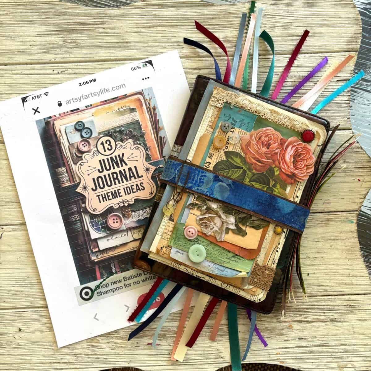 13 Junk Journal Theme Ideas · Artsy Fartsy Life