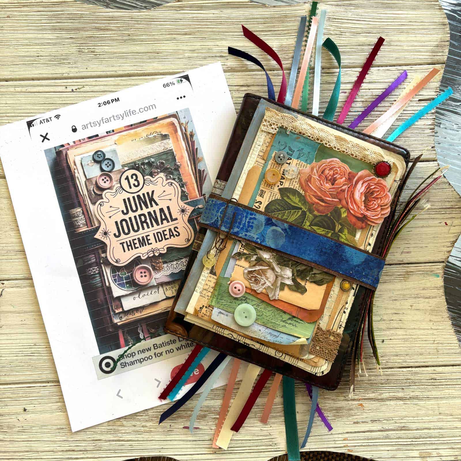 13 Junk Journal Theme Ideas · Artsy Fartsy Life