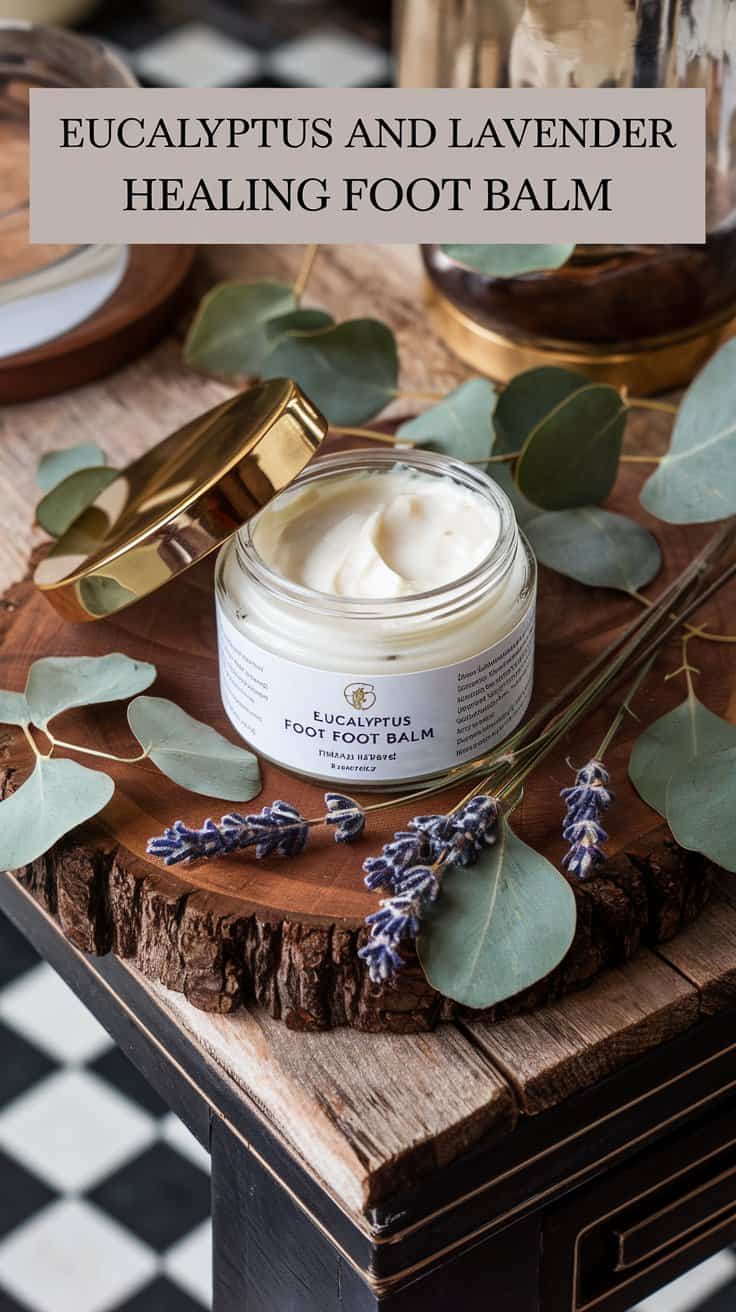 Eucalyptus and Lavender Healing Foot Balm: DIY Bliss for Your Tired ...
