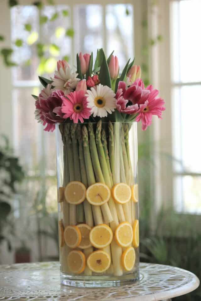 23 Creative Ways to Decorate with Fruits and Vegetables in Glass Vases ...