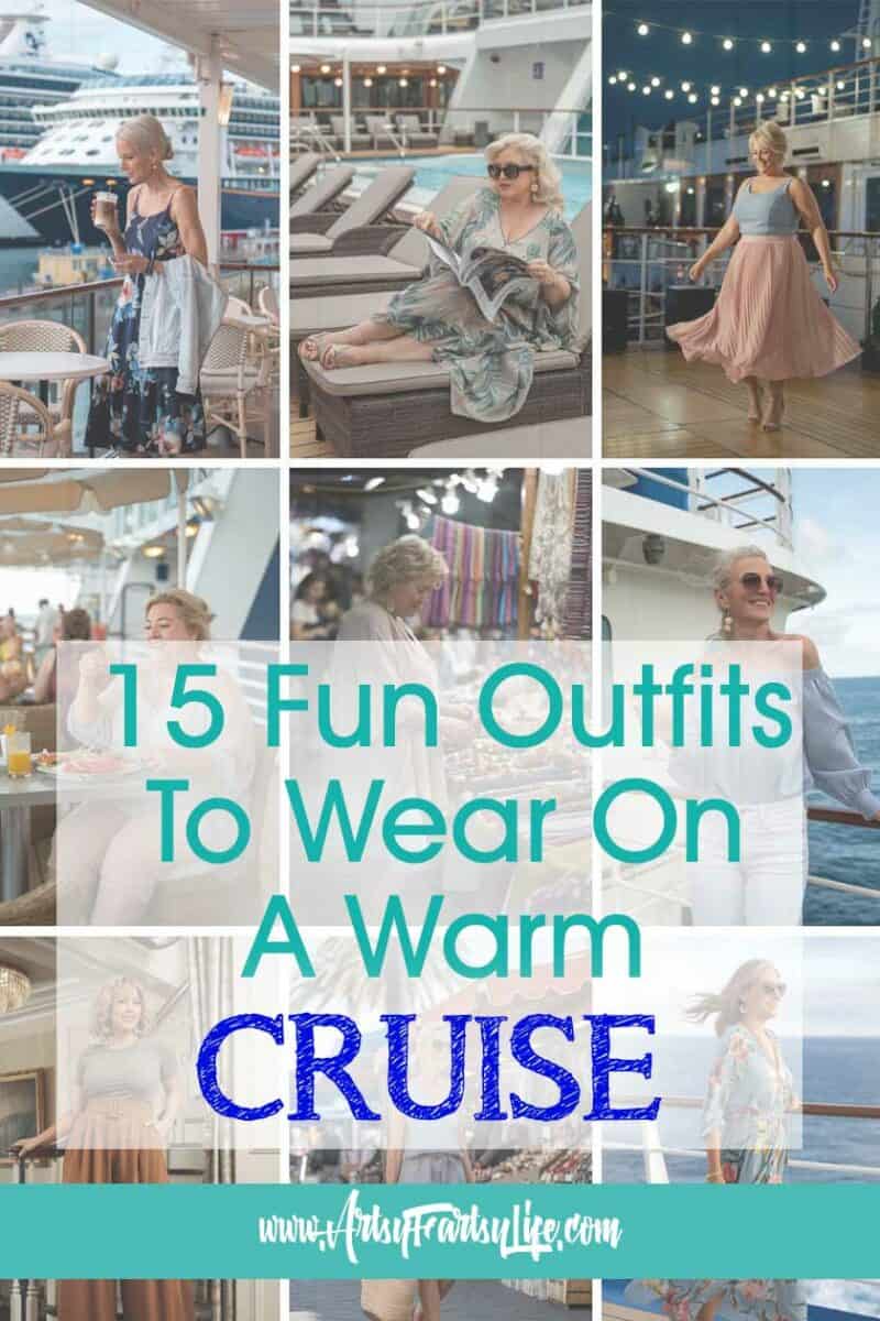 15 Fun Outfits to Wear on a Warm Cruise for Women Over 50 · Artsy ...