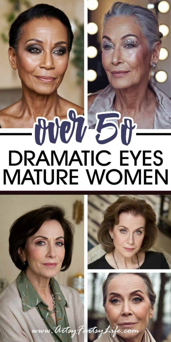 13 Dramatic Eye Looks for Women Over 50 Who Are Ready to Slay! · Artsy ...