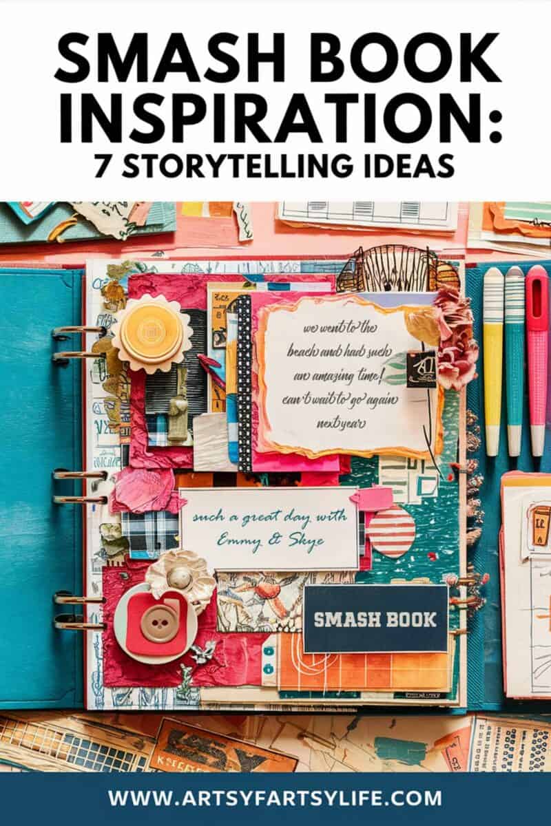 7 Ways Storytelling Can Elevate Your Smash Book Designs · Artsy Fartsy Life