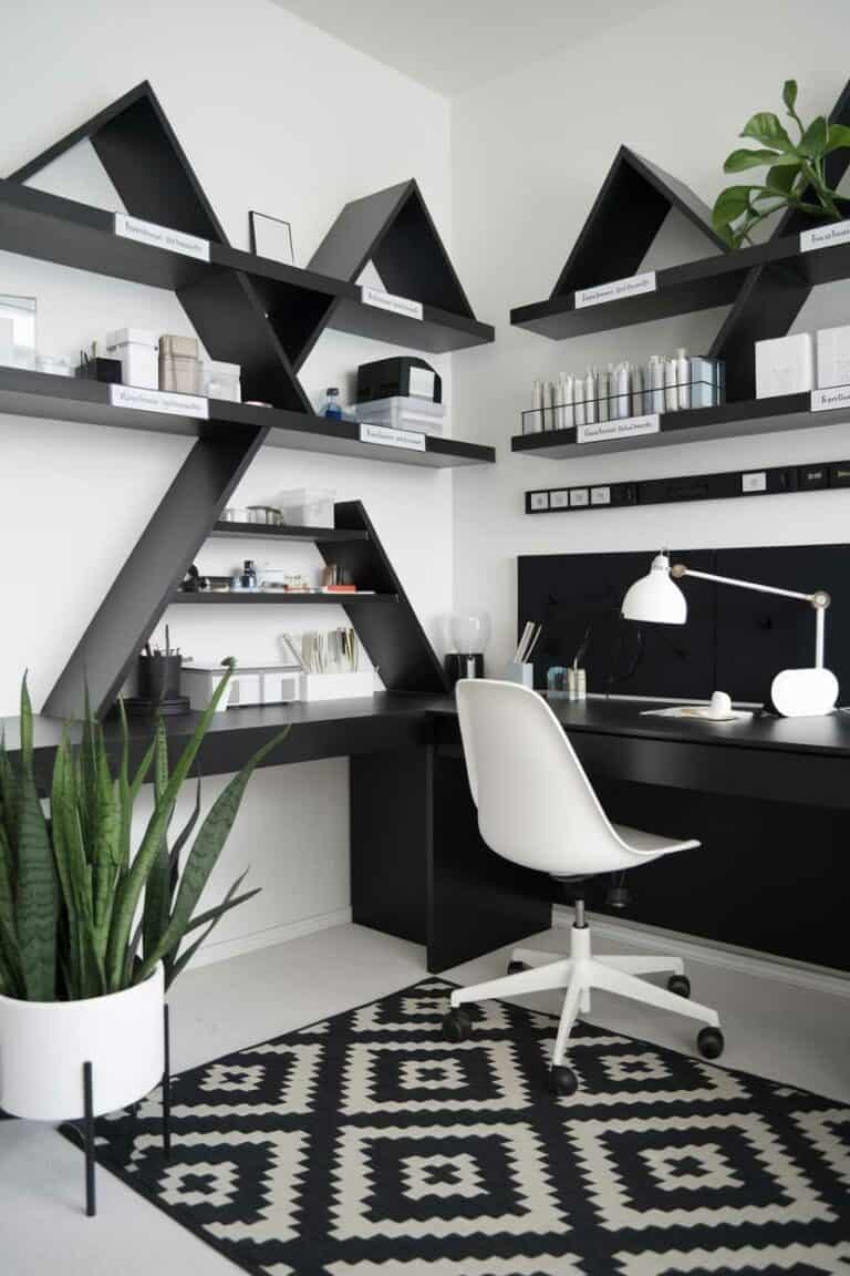 20 Office Craft Room Combos: Design, Organization & Inspiration – Artsy ...