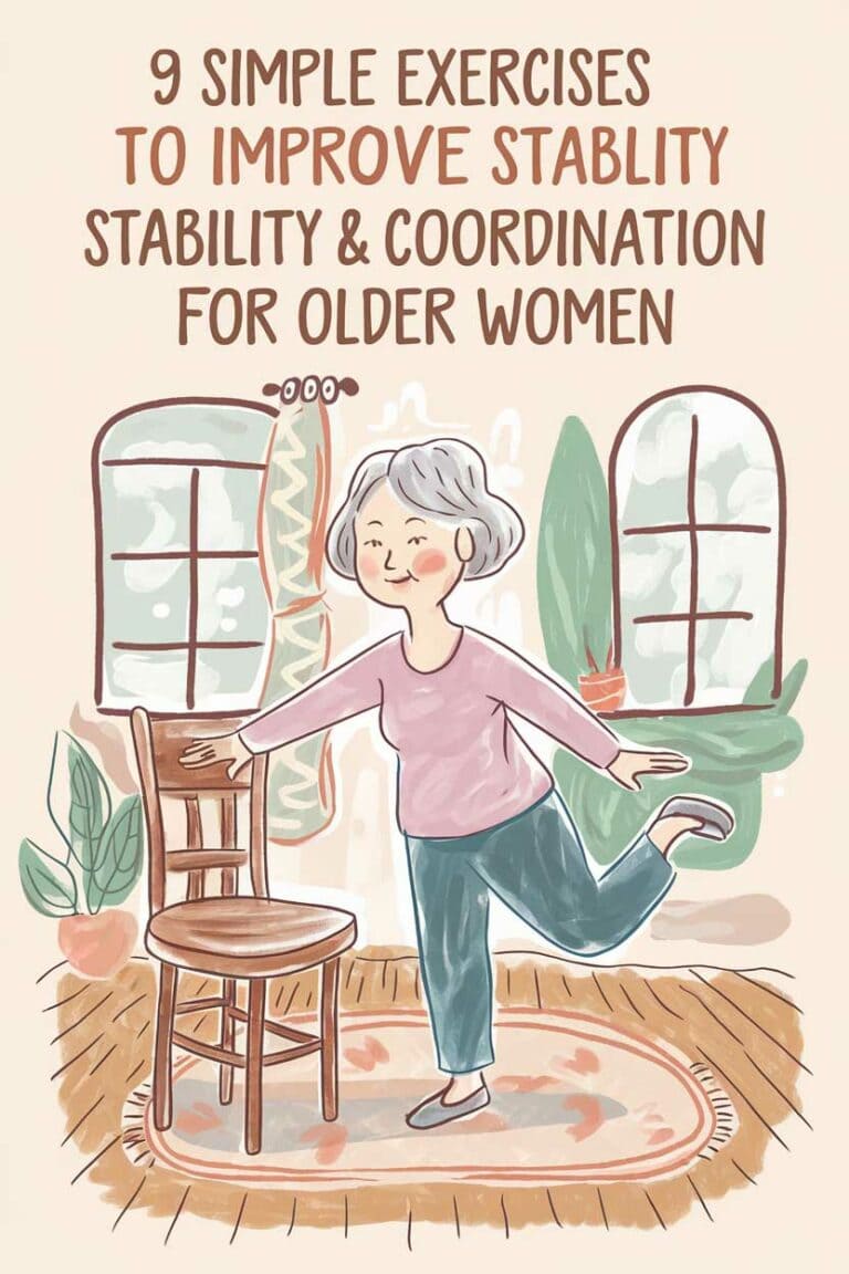 9 Simple Exercises to Improve Stability & Coordination For Older Women ...
