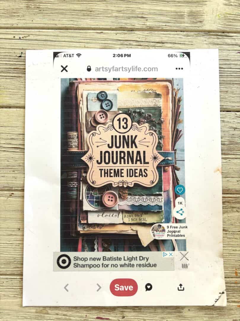 Recreating an AI-Inspired Junk Journal: 5 Things I Focused On · Artsy ...