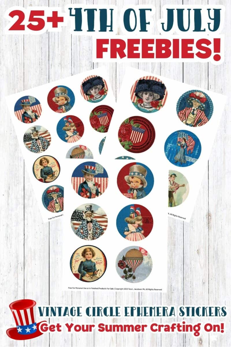 25+ 4th of July Printables - Get Your Summer Crafting On! · Artsy ...