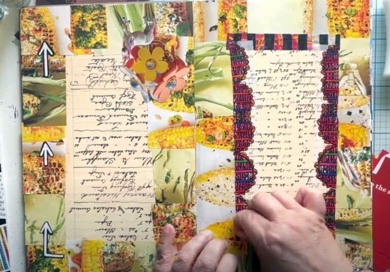 3 Ways To Jazz Up Your Magazine Collage Borders · Artsy Fartsy Life
