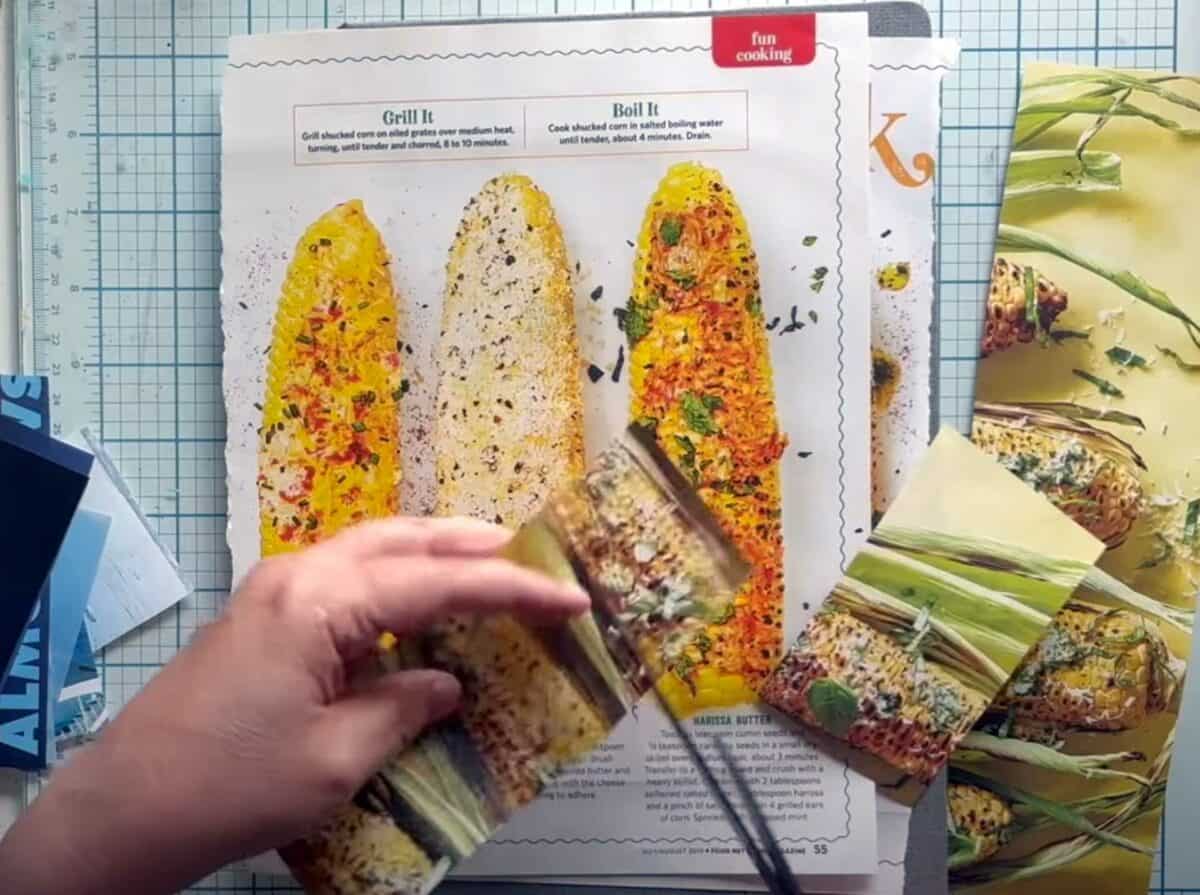 3 Ways To Jazz Up Your Magazine Collage Borders · Artsy Fartsy Life