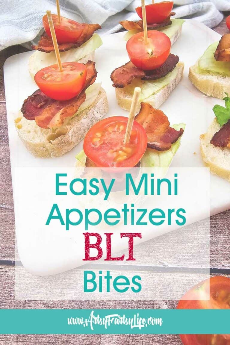 Tiny Little BLT Appetizers - Great For Parties! · Artsy Fartsy Life